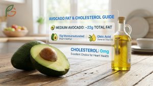 How Much Fat In Avocado? Saturated Fat And Cholesterol Guide | 25 May, 2026